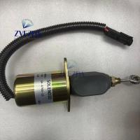 China SA-4764-12 12V Fuel Shutoff Solenoid For 6CT Engine Excavator Wheel Loader Generator for sale