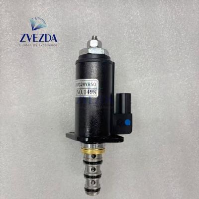 China Rotation Brake Solenoid Valve YN35V00051F1 KWE5K-31/G24YB50 For SK200-8 SK210-8 SK250-8 Excavator for sale