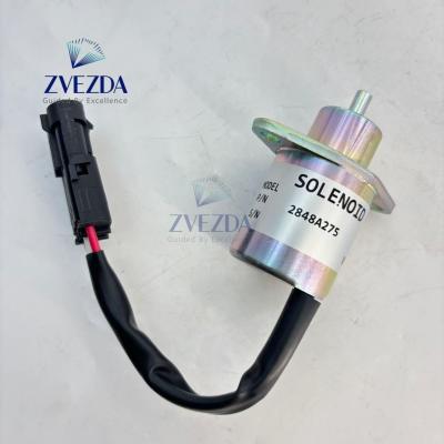 China 2848A275 Fuel Shutoff Solenoid Valve Fit Hyster UB704 Forklift for sale