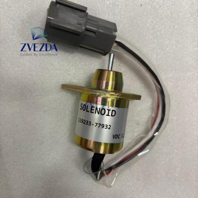 China 119233-77932 12V Fuel Shutoff Solenoid Valve For Yanmar 4TNV94 4TNV98 for sale