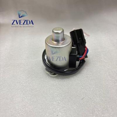 China 22F6021201 Excavator Hydraulic Solenoid Valve SH120 Spare Parts 12 Volt for sale