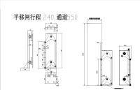 China High Speed Railway Sliding Gate Turnstile For Office Buildings / Airports for sale