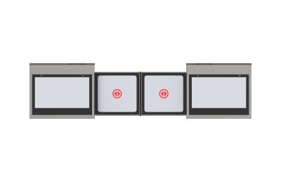 China Half Height PSD Platform Screen Door with Ultra-Quiet High-Strength Aluminum Alloy Guide Rail and Flexible Ring Transmission for sale