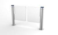 China 141mm Diameter Cylindrical Swing Speed Gate with 304 Stainless Steel Construction for 20-30 Persons per Minute for sale