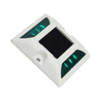 China Aluminium Alloy Solar LED Road Stud 125x110x25mm IP68 Flashed LED Road Reflector for sale