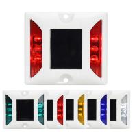 China Epistar LED Chip Aluminium Solar LED Road Stud 2.5V IP68 for Road Safety for sale