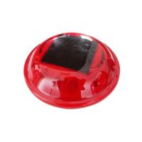 China Solar Cat Eyes Road Stud Red Color 6pcs High Brightness LED 120mm Weather Resistant for sale