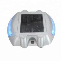 China Anti UV PC LED Solar Road Stud Flashed OEM With Aluminium Casting for sale