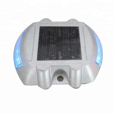 China Anti UV PC LED Solar Road Stud Flashed OEM With Aluminium Casting for sale