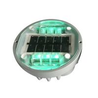 China Solar Cat Eyes Road Stud IP68 Waterproof 50 Tons Compression 1000m Viewing Distance for sale
