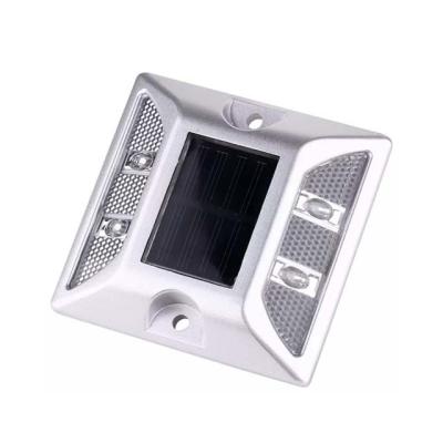 China Aluminum Solar Road Stud 115x110x23mm High Brightness LED for Highway Safety for sale
