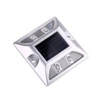 China Aluminum Solar Road Stud 115x110x23mm High Brightness LED for Highway Safety for sale
