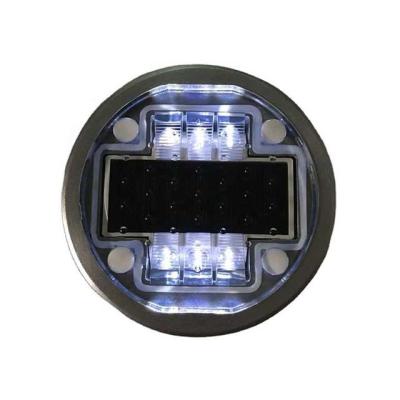 China Aluminum Solar Road Stud 50T Load Capacity High Brightness LED Cat Eyes Reflector for sale