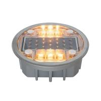 China Aluminum Solar Road Stud 50T Load Capacity High Brightness LED Cat Eyes Reflector for sale