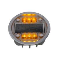 China Red LED Solar Road Stud 50T Load Capacity Aluminum Motorway Road Marker for sale