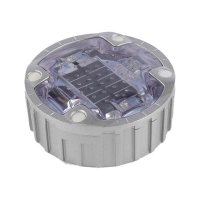 China 120mm Aluminum Solar Road Stud IP68 1000m Visual Distance for Dark Road Safety for sale