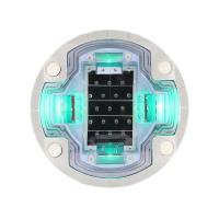China 120mm Aluminum Solar Road Stud IP68 1000m Visual Distance for Dark Road Safety for sale
