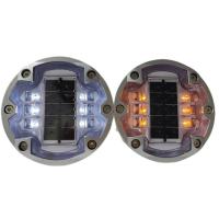 China 6 Screws Embedded Solar Powered Road Studs Marker For Traffic Safety for sale