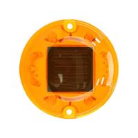 China 2V 200MA Solar Road Marker Flashing High Brightness LED 8 or 10 Pcs IP68 for sale