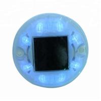 China Anti UV PC Solar Road Markers 2V LED Raised Pavement Studs 120x23mm IP68 for sale