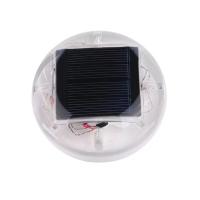 China Solar LED Road Stud RSV-B103 4V 0.4W IP68 Anti UV PC 20T Load Capacity for sale