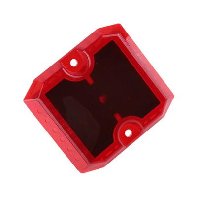 China Solar Road Marker 12 LED Red 20T Load Capacity IP68 Waterproof Traffic Safety Stud for sale
