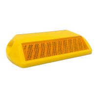 China Double Sides Highway Safety Reflectors ABS Plastic Body 116x82x18mm 20T Load Capacity for sale
