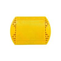 China CE Plastic Road Reflectors PMMA Yellow Road Studs 116x82x18mm Load Capacity 20 Tons for sale