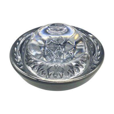 China Tempered Glass Reflective Cat Eyes Road Stud 50T Load Capacity 100mm Diameter for sale