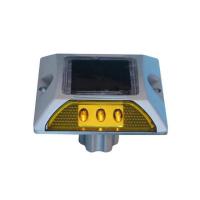 China Solar LED Road Stud Reflector RSV-A103 Flashing 6 LED IP68 1000m Visual Distance for sale