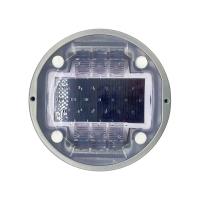 China Aluminum IP68 Solar Road Marker Light Flashing LED Cat Eye 125mm 50mm for sale