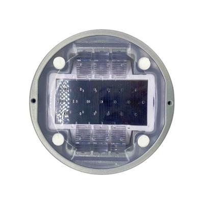China Aluminum IP68 Solar Road Marker Light Flashing LED Cat Eye 125mm 50mm for sale