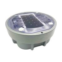 China Solar Powered LED Road Marker Cat Eye Aluminum IP68 50T Load Capacity 1000m Visibility for sale