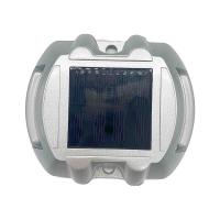 China 6 LED Aluminum Solar Road Marker Lights 20T Load Capacity IP68 Waterproof Traffic Warning for sale