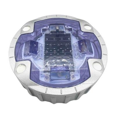 China Solar LED Road Stud Reflector 2.5V 120mm Diameter IP68 Waterproof Aluminium for sale