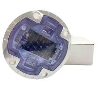 China Solar LED Road Stud Reflector 2.5V 120mm Diameter IP68 Waterproof Aluminium for sale