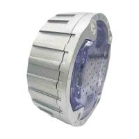 China Solar LED Road Stud 120mm Diameter 75T Load Capacity Aluminium Alloy IP68 for sale