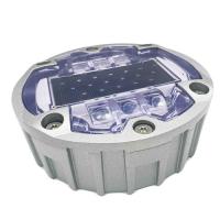 China Embedded Solar Road Stud 6 LEDs IP68 75T Load Capacity 1000m Visual Distance for sale