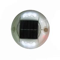 China Outdoor PC Plastic Solar Road Marker Lights Road Side Cat Eye Automatic LED for sale
