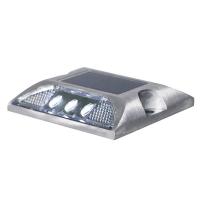 China Solar Powered Road Reflector Aluminum Cat Eye 105x105x23mm IP68 20T Load Capacity for sale