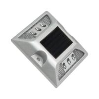 China Solar Powered Road Reflectors 1.2V LED Aluminum Flashing 6pcs Pavement Marker for sale