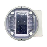 China Embedded Aluminum Solar Road Reflector IP68 125mm 50mm Flashing LED Road Marker for sale