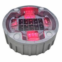 China Solar Powered Road Reflectors 75T Load Capacity 8 LED Aluminium Casting Cat Eye Road Stud for sale