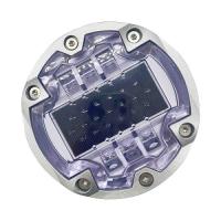 China Solar Powered Road Reflectors RSV-B110 6 LED IP68 Waterproof 75 Ton Load Capacity for sale
