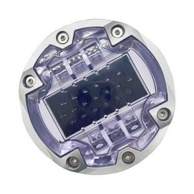China Solar Powered Road Reflectors RSV-B110 6 LED IP68 Waterproof 75 Ton Load Capacity for sale