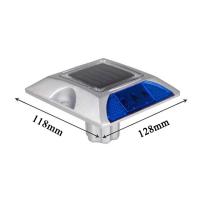 China Aluminium Casting Solar LED Road Stud IP68 20T Load Capacity for Bridge Lighting for sale
