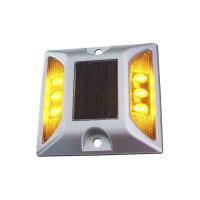 China Anti Stress Solar Cat Eyes Road Stud Embedded Double Sided Road Stud for sale