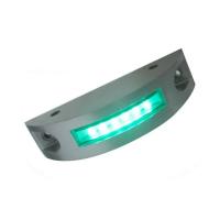 China Solar Cat Eyes Road Stud 2V Dark Eye 6 LED IP68 Waterproof 20T Compression for sale