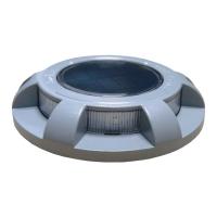 China Solar LED Road Studs Aluminum IP68 Waterproof 20T Load Capacity 1000m Visibility for sale