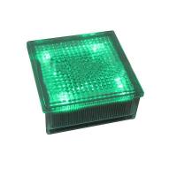 China Solar Led Road Studs Pc Square Led Solar Brick Paver Lights High Brightness for sale